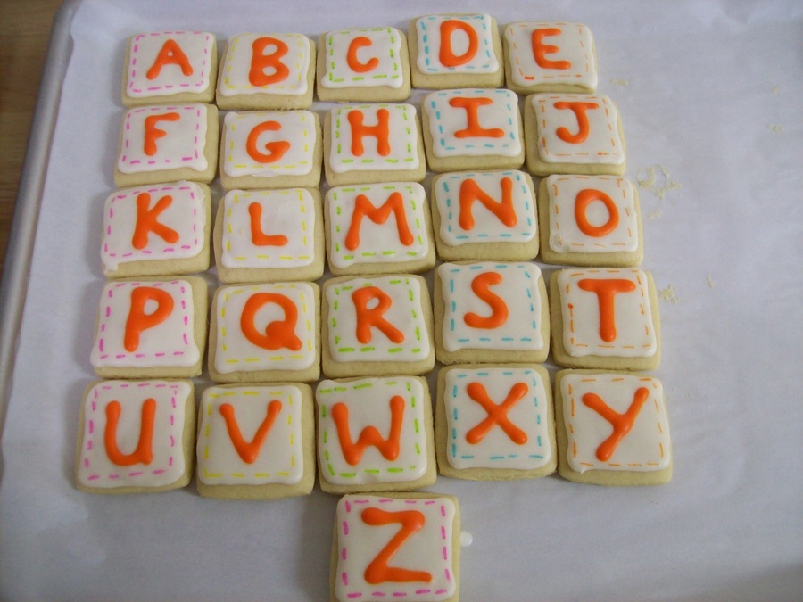 Abc Cookies - CakeCentral.com