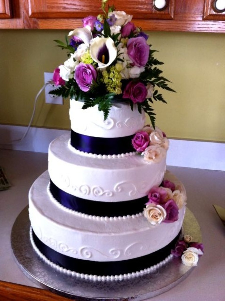 Spring Wedding - CakeCentral.com