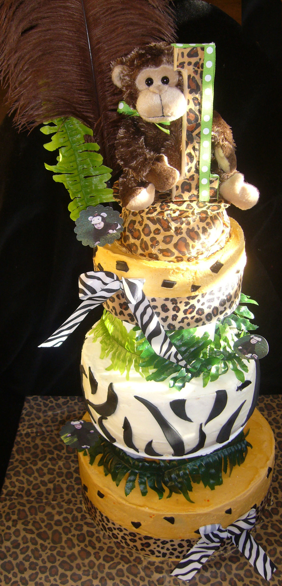 Nathan Monkey Cake - CakeCentral.com