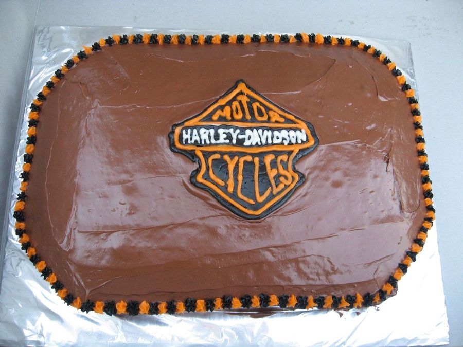 Harley Davidson Cake - CakeCentral.com