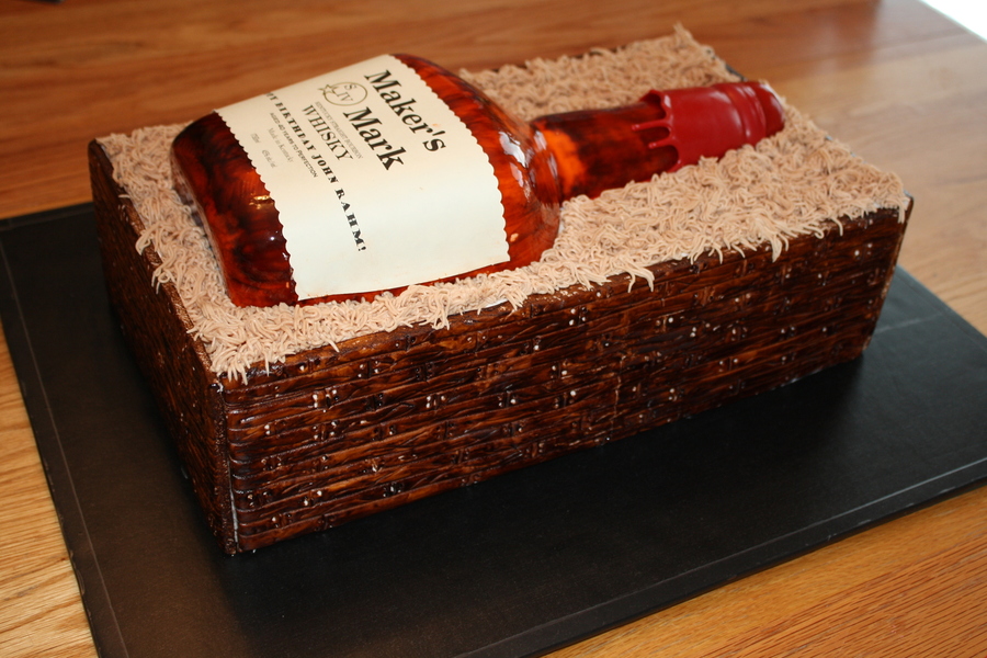 Maker's Mark Cake - CakeCentral.com
