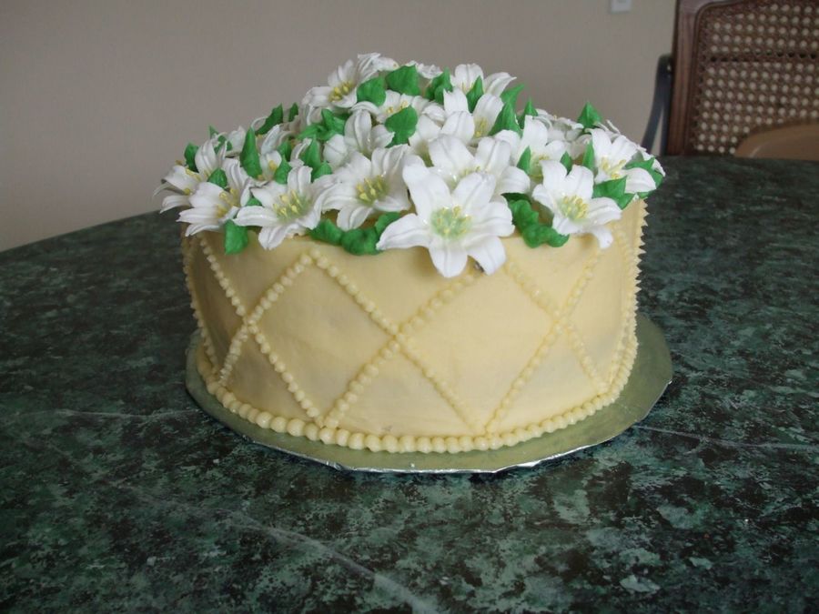 Easter Lilies - CakeCentral.com