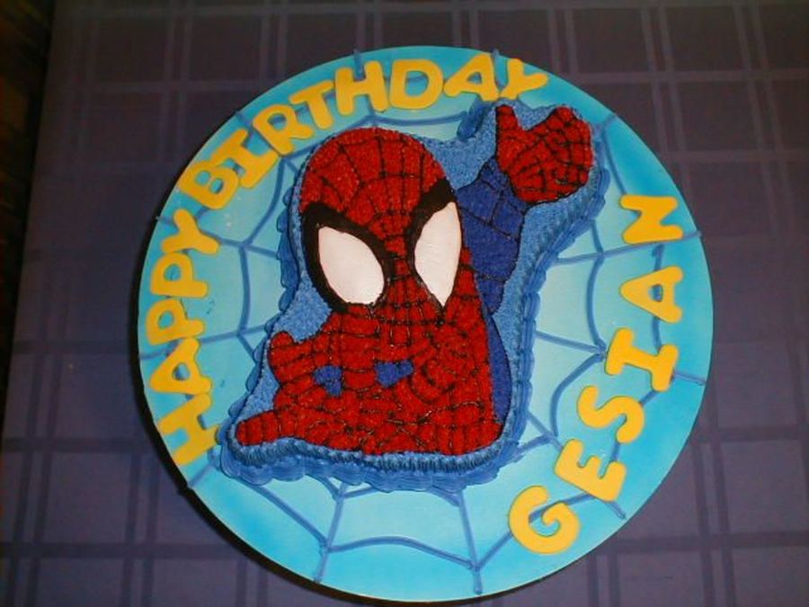 Spidey - CakeCentral.com