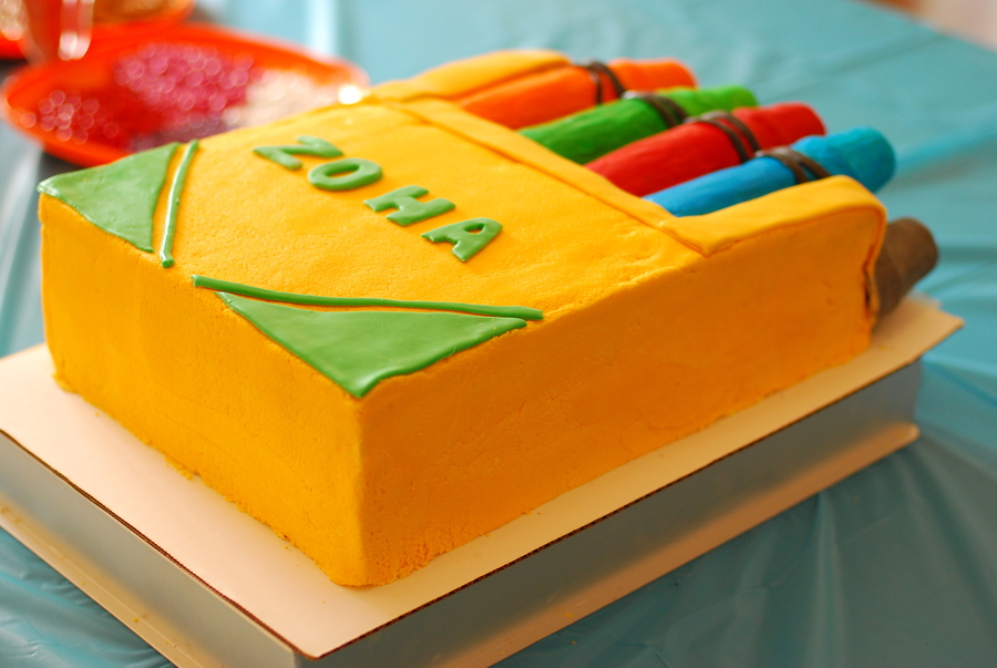 Crayon Cake - CakeCentral.com