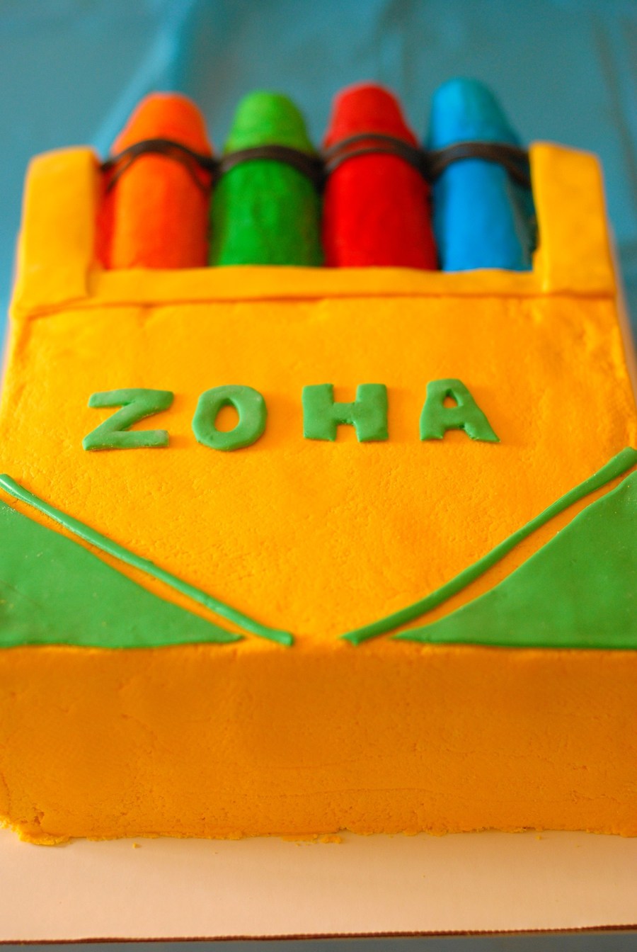 Crayon Cake - CakeCentral.com
