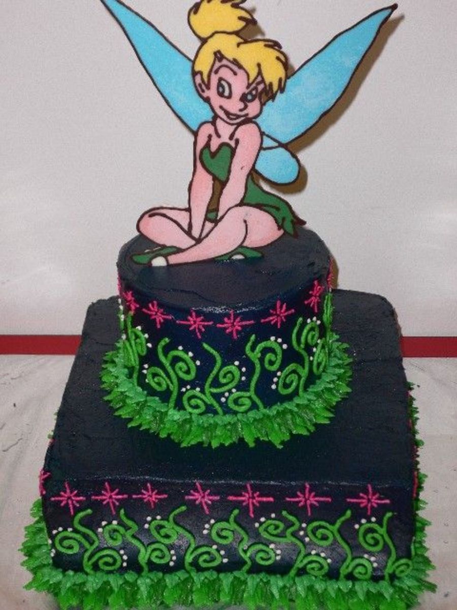 Tinkerbell Birthday Cake - CakeCentral.com