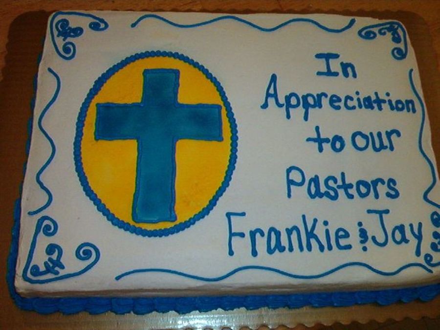 Pastor Appreciation Cake - CakeCentral.com
