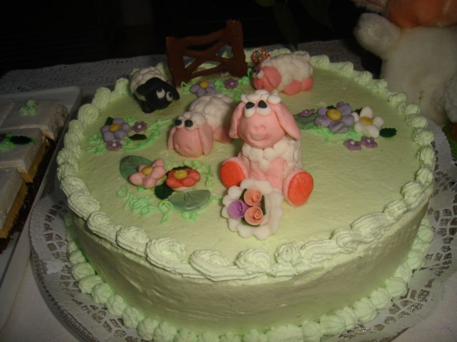 Sheep Cake - CakeCentral.com