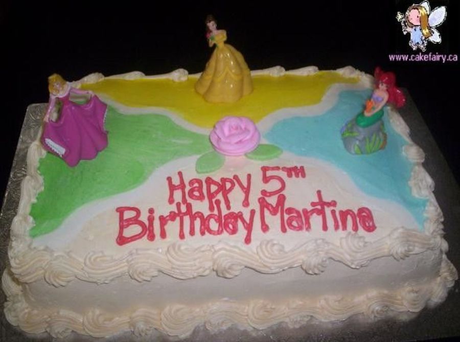 3 Disney Princesses - CakeCentral.com