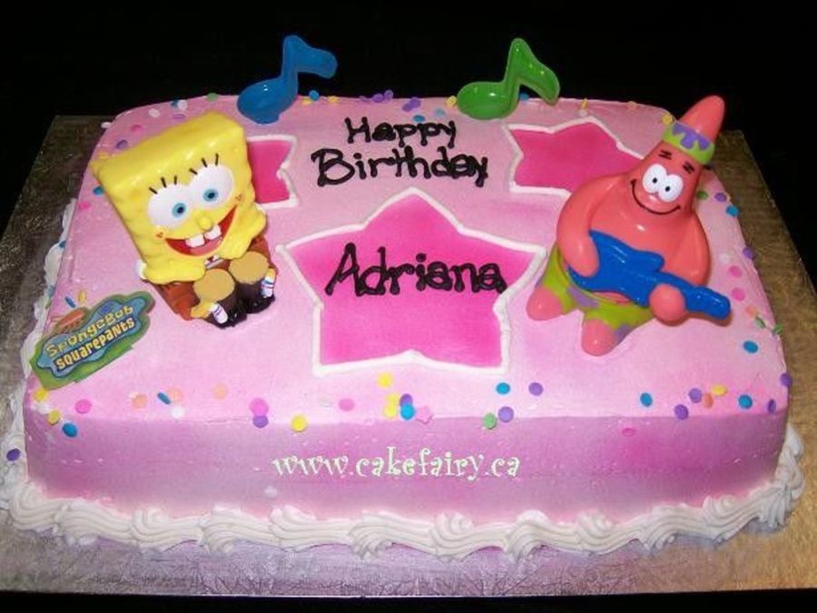 Spongebob And Patrick - CakeCentral.com