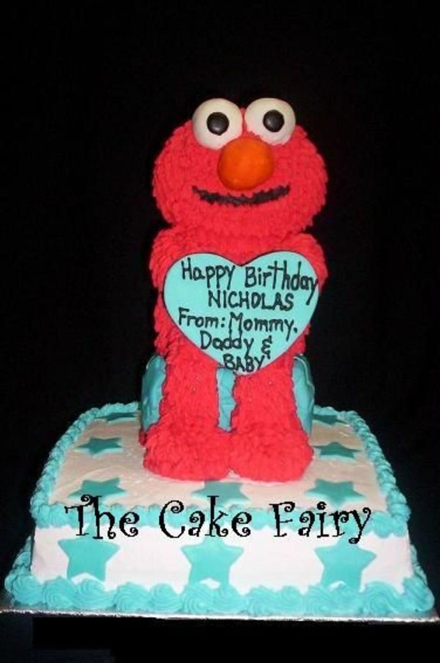 3D Elmo - CakeCentral.com