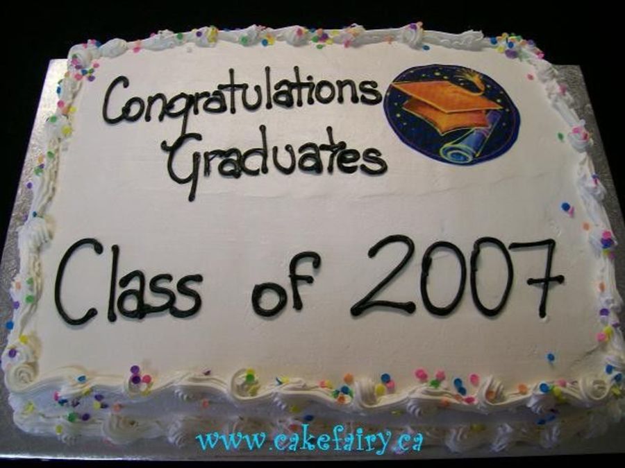 Grade 8 Grad - CakeCentral.com