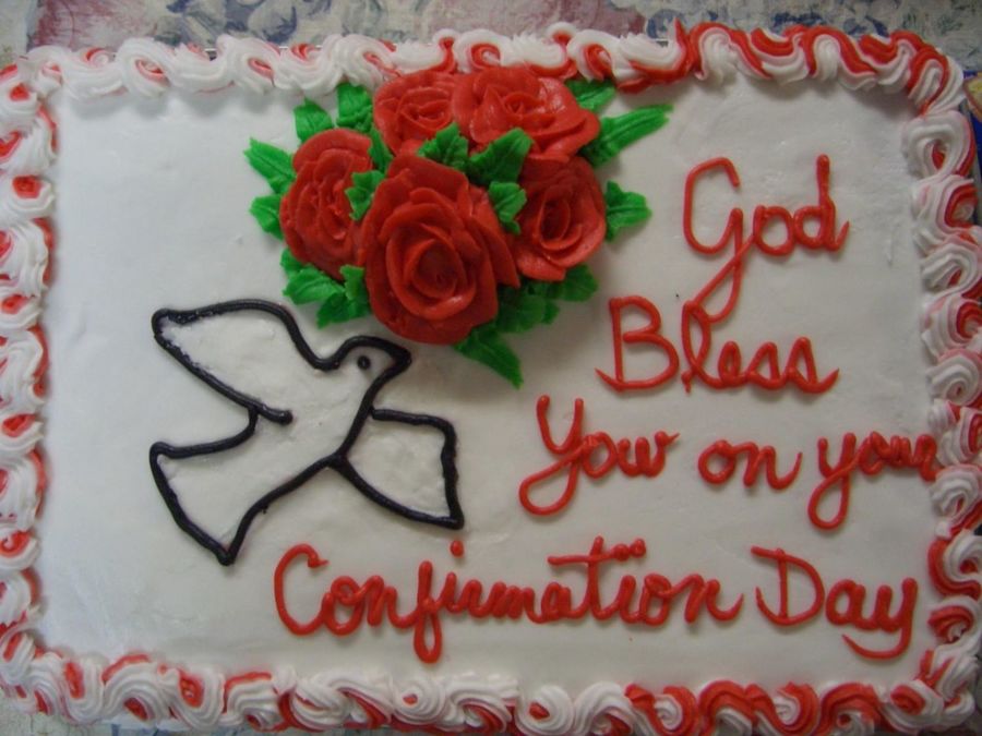 Confirmation Cake - CakeCentral.com