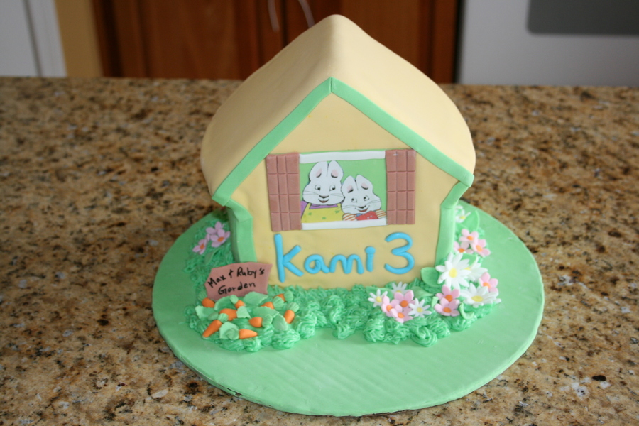 Max And Ruby's House Cake. - CakeCentral.com