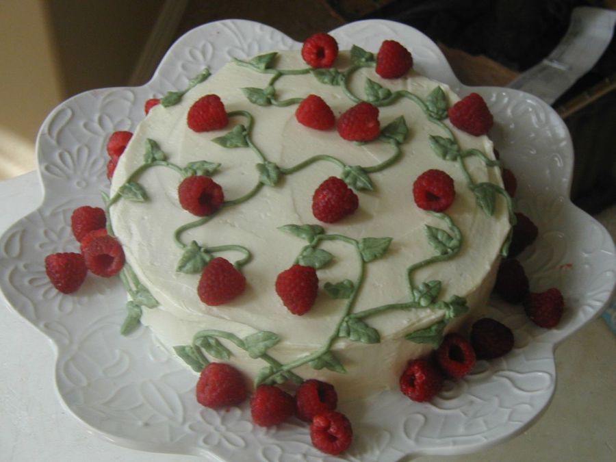Raspberry Birthday - CakeCentral.com