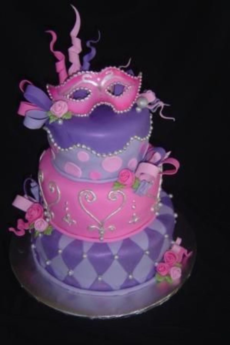 Masquerade - CakeCentral.com