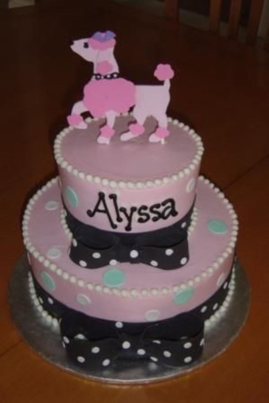 Pink Poodle Birthday - CakeCentral.com