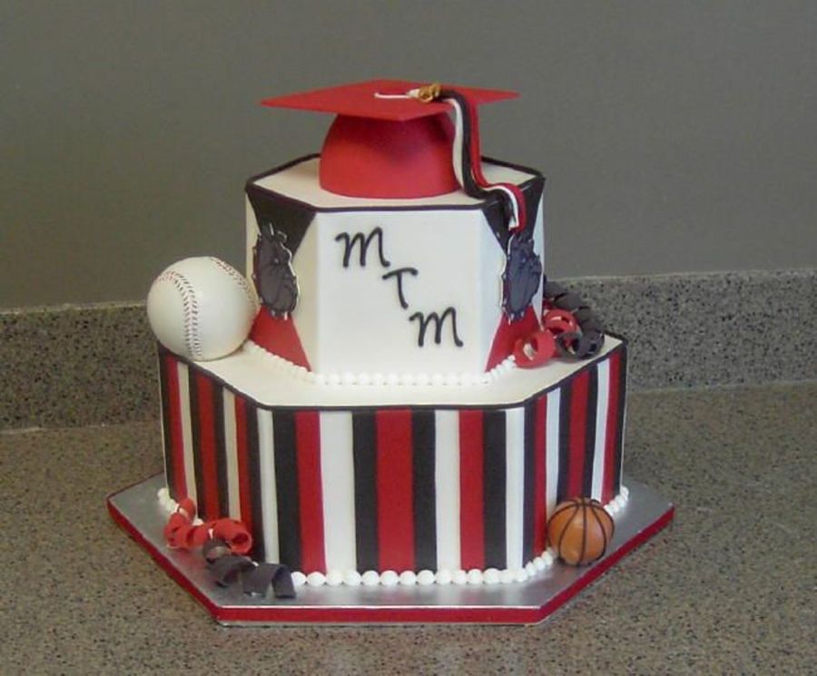 Male Grad Cake - CakeCentral.com