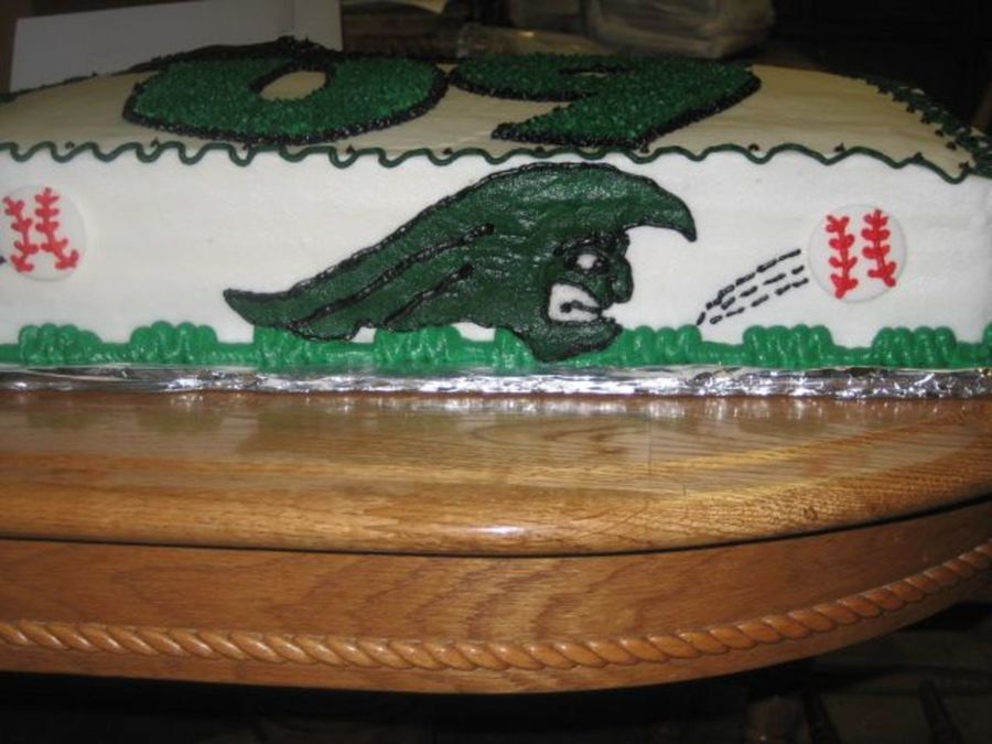 Green Wave Graduation - CakeCentral.com
