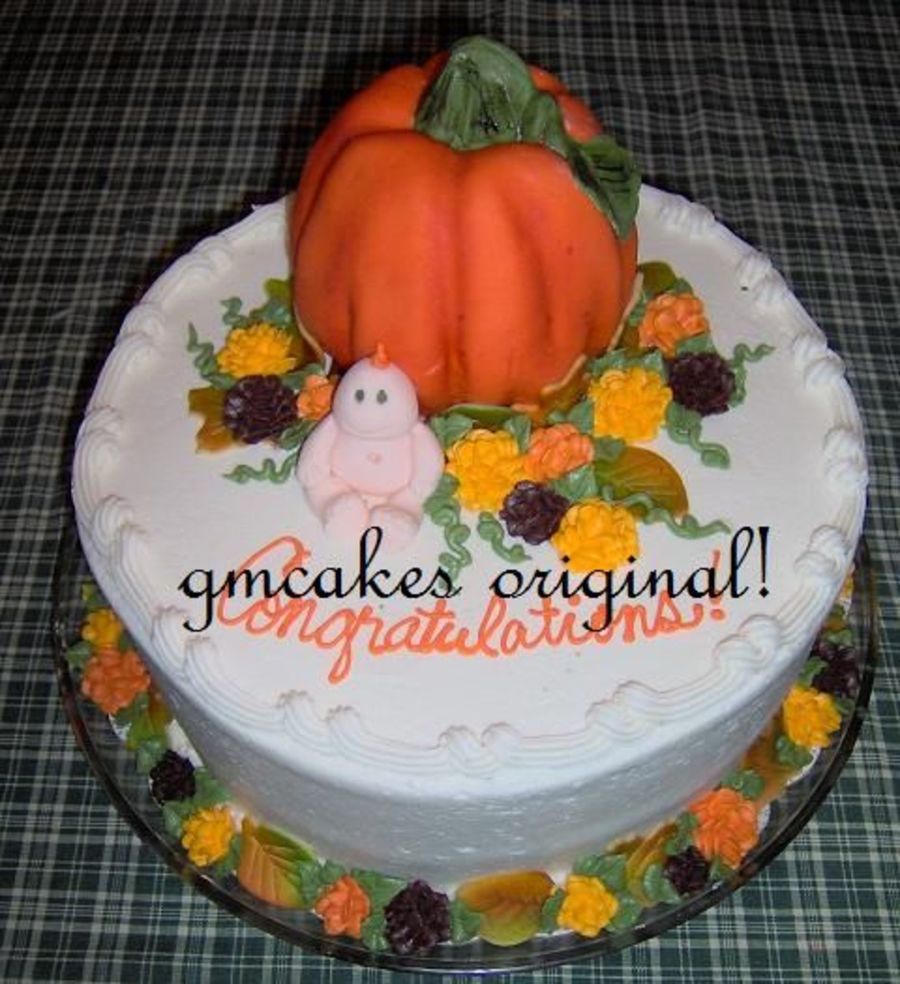 Fall Themed Baby Shower - CakeCentral.com