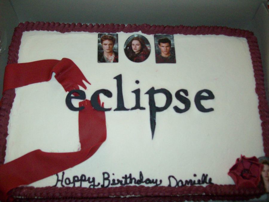 Eclipse Birthday Cake - CakeCentral.com