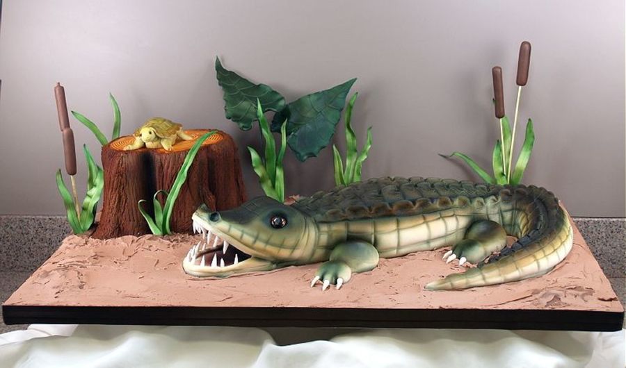 Swamp Cake - CakeCentral.com