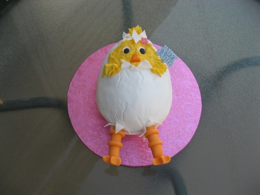 Hatching Easter Egg - CakeCentral.com