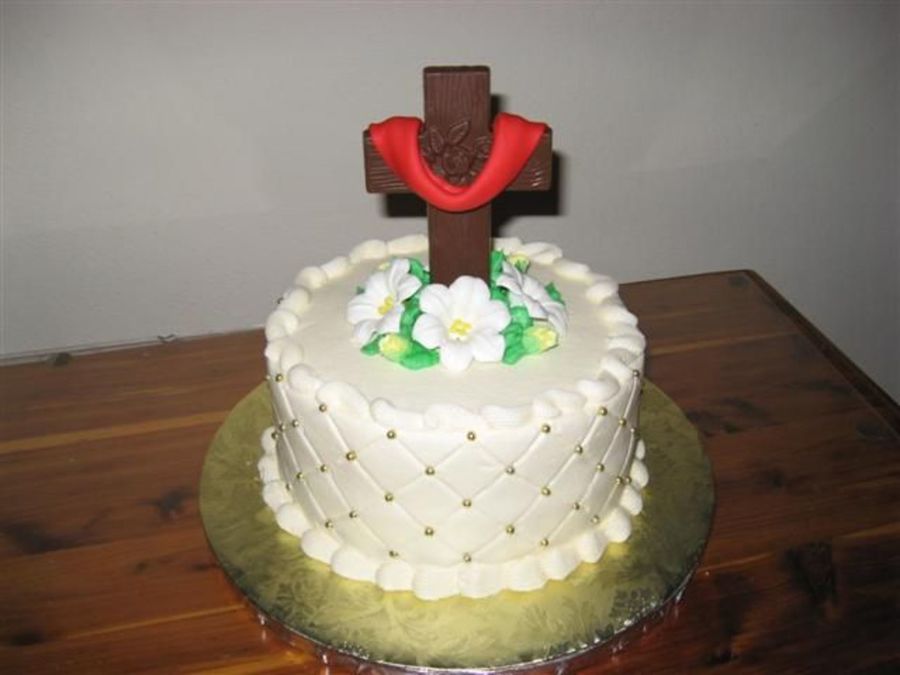 Easter Cross - CakeCentral.com