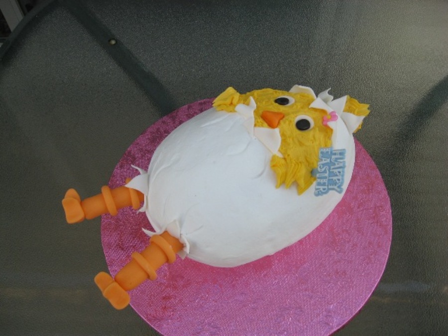 Hatching Easter Egg - CakeCentral.com