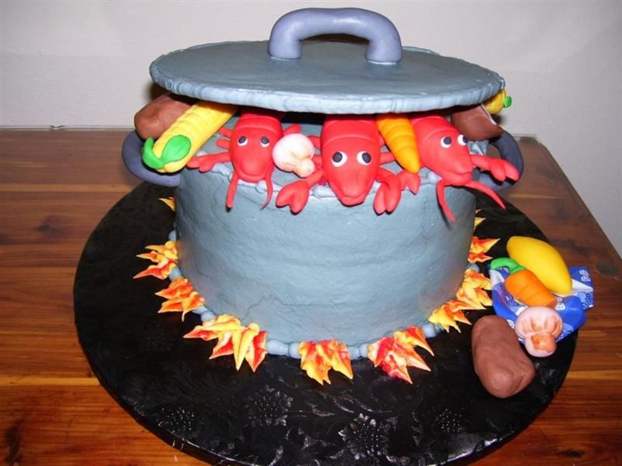 Crawfish Cake - CakeCentral.com