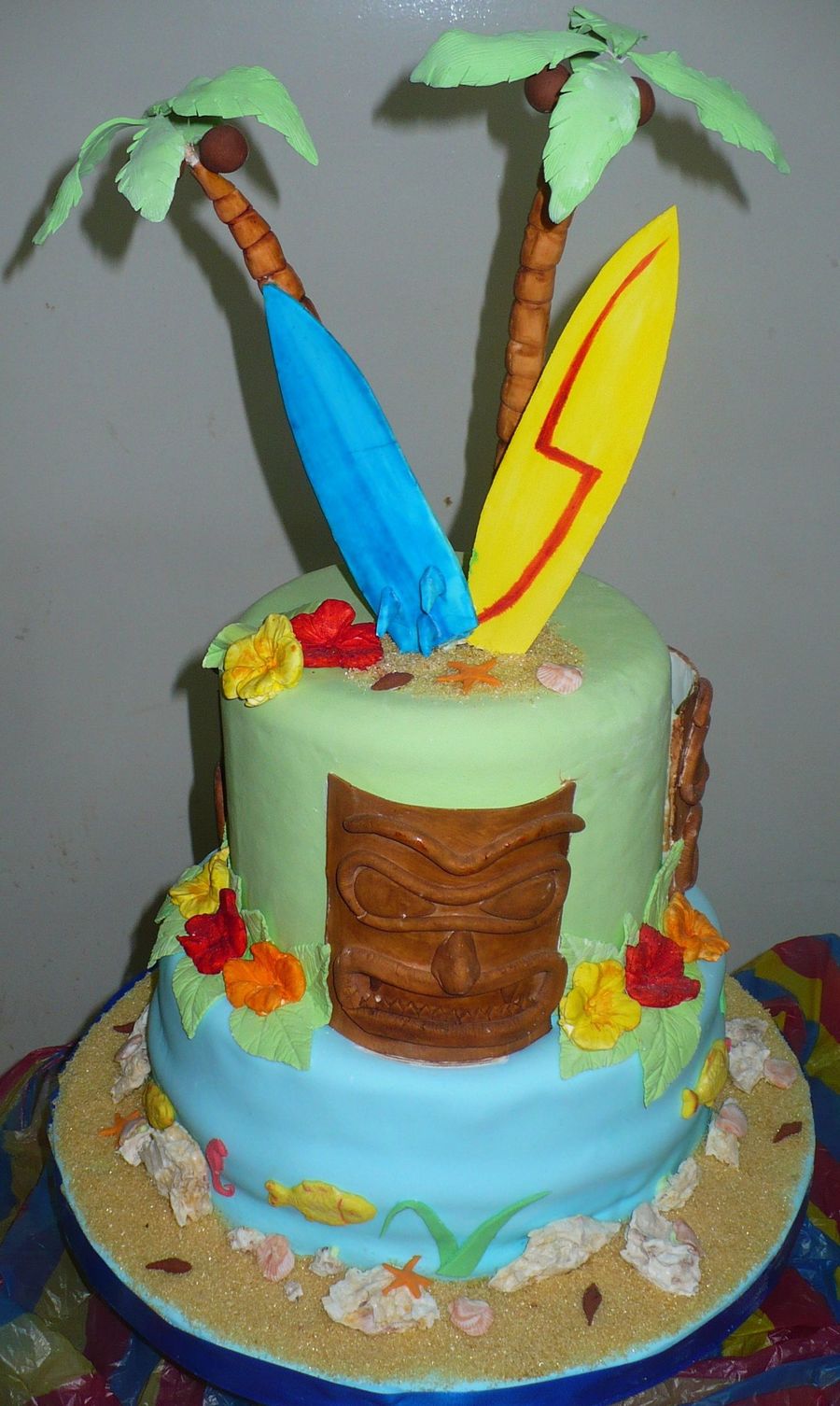 Hawaiian Birthday Cake - CakeCentral.com