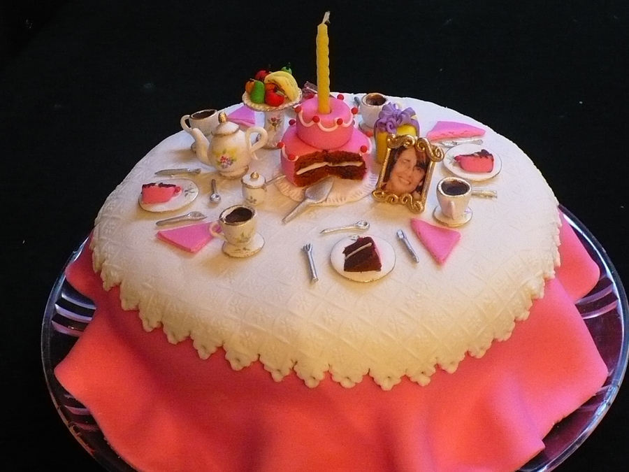 Sweet Cake For Mom - CakeCentral.com