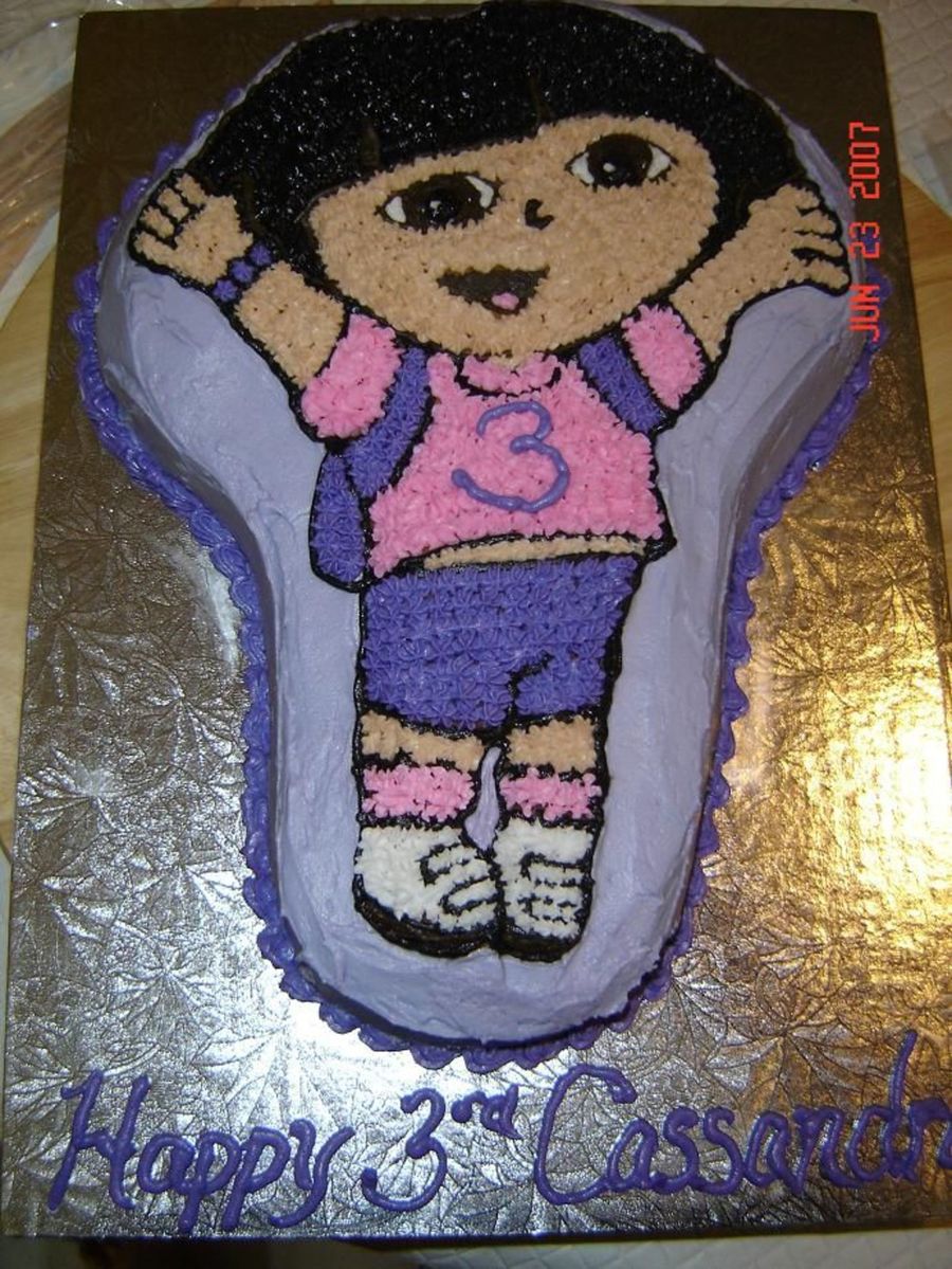 Dora Cake - CakeCentral.com