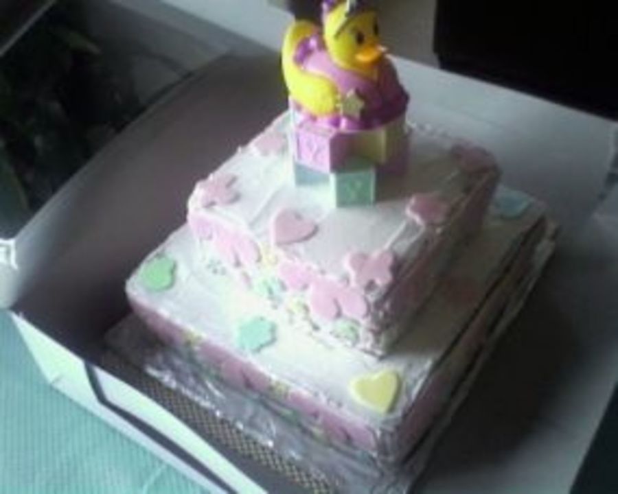 Rubber Duck & Blocks - CakeCentral.com