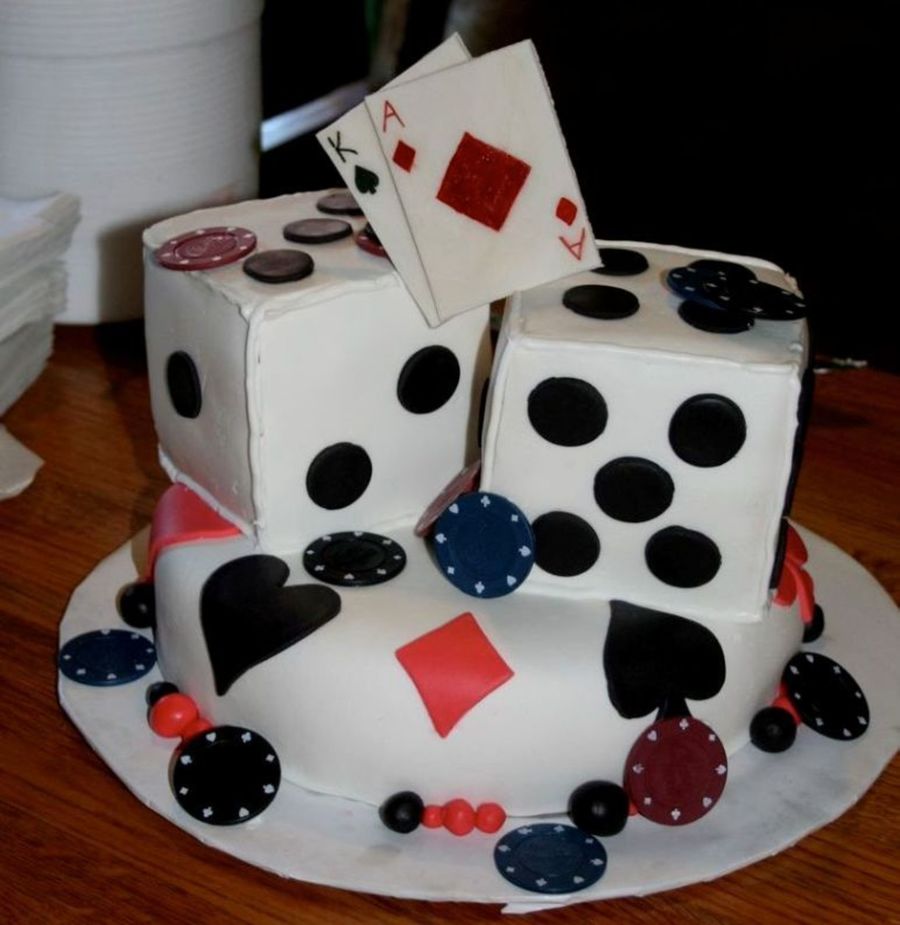 Dice Cake For Groom - CakeCentral.com