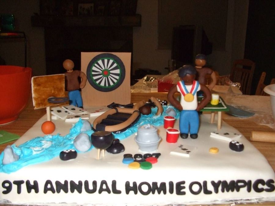 Homie Olympics - CakeCentral.com