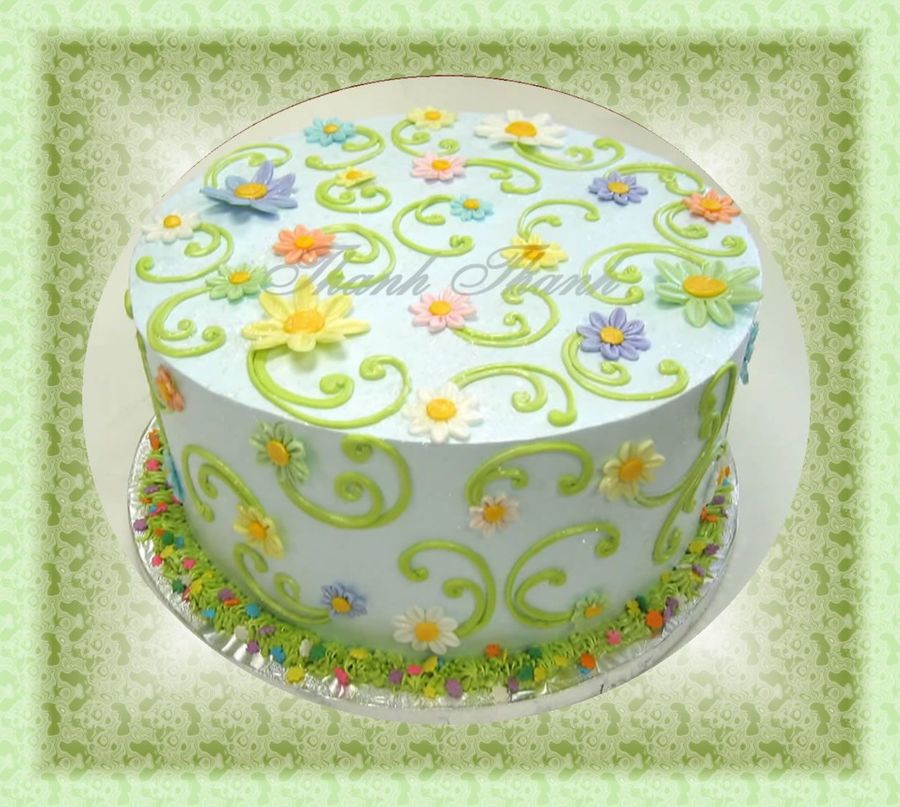 Tt's Daisy 3 - CakeCentral.com