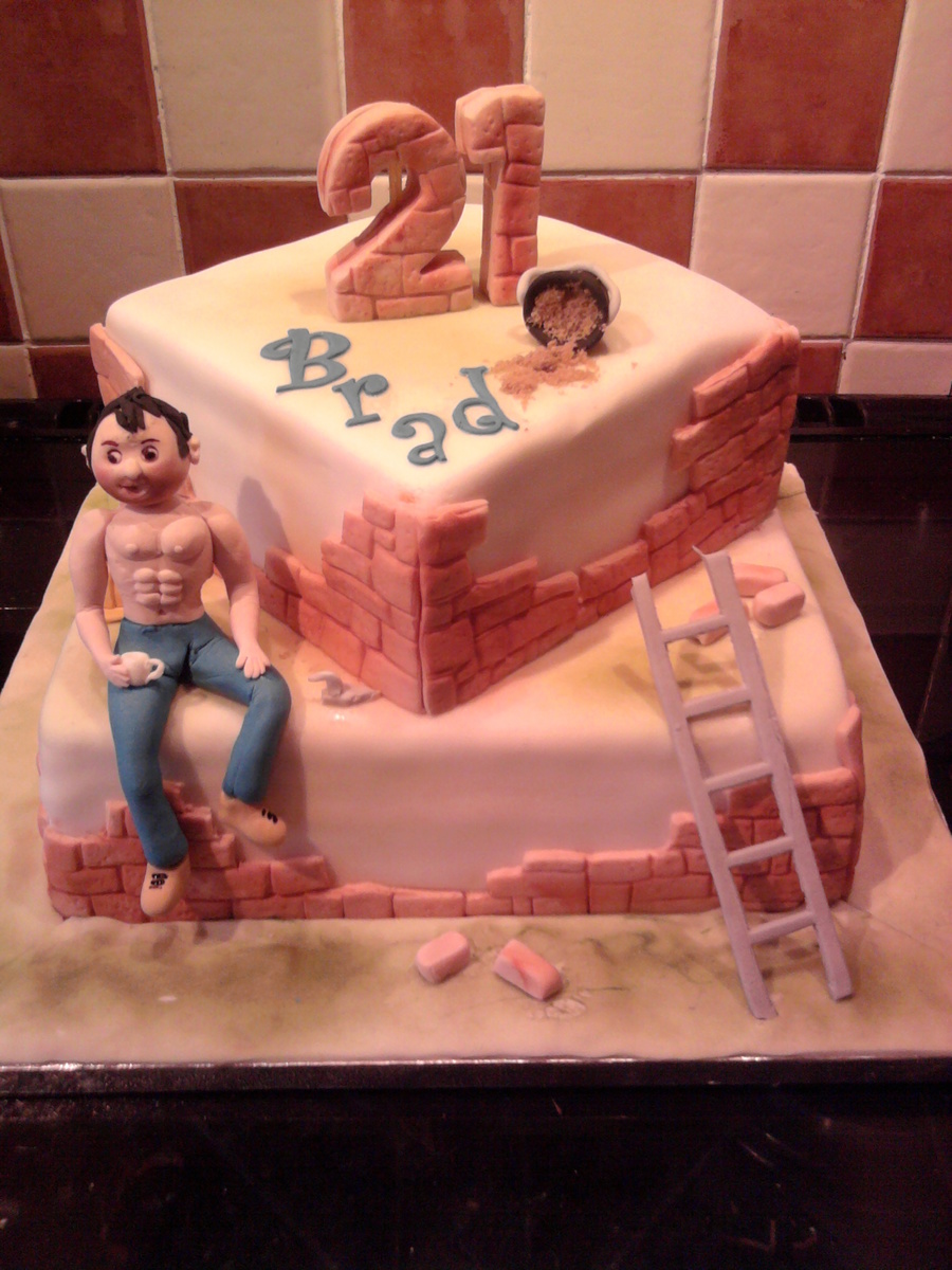 Builders 21 Birthday Cake - CakeCentral.com