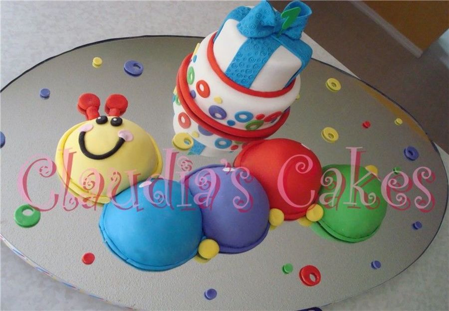 Baby Einstein Caterpillar - CakeCentral.com