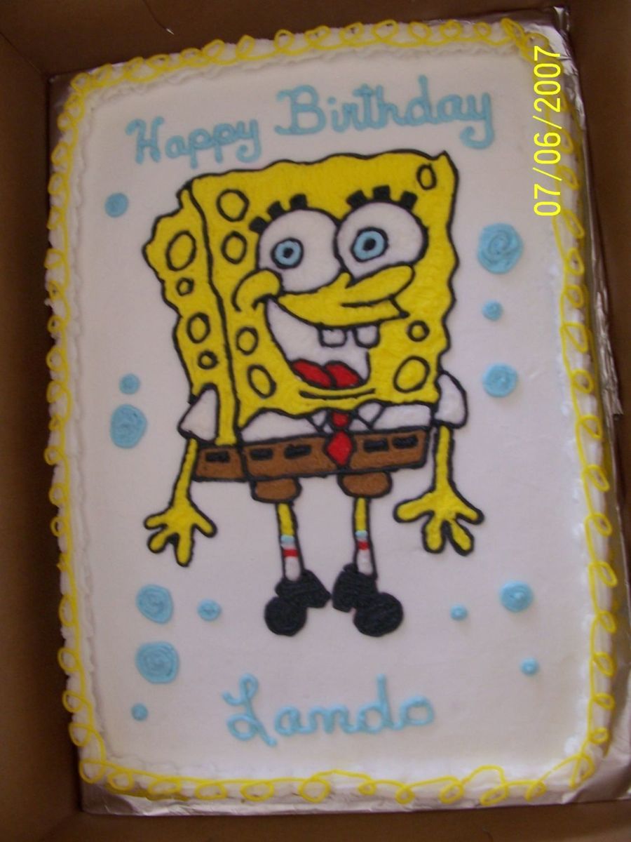 Spongebob - CakeCentral.com