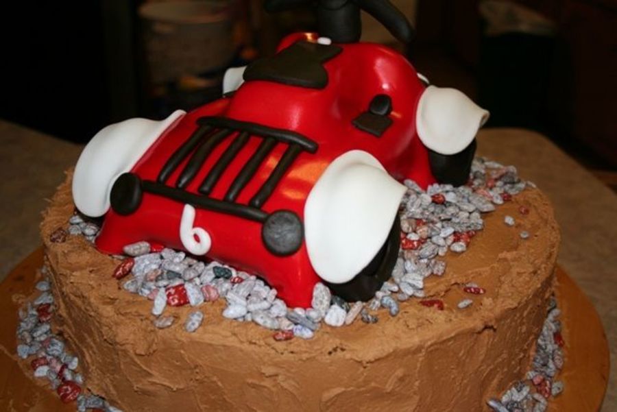 4 Wheeler Cake - CakeCentral.com