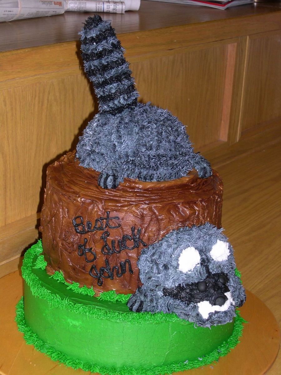 Coon Cake - CakeCentral.com