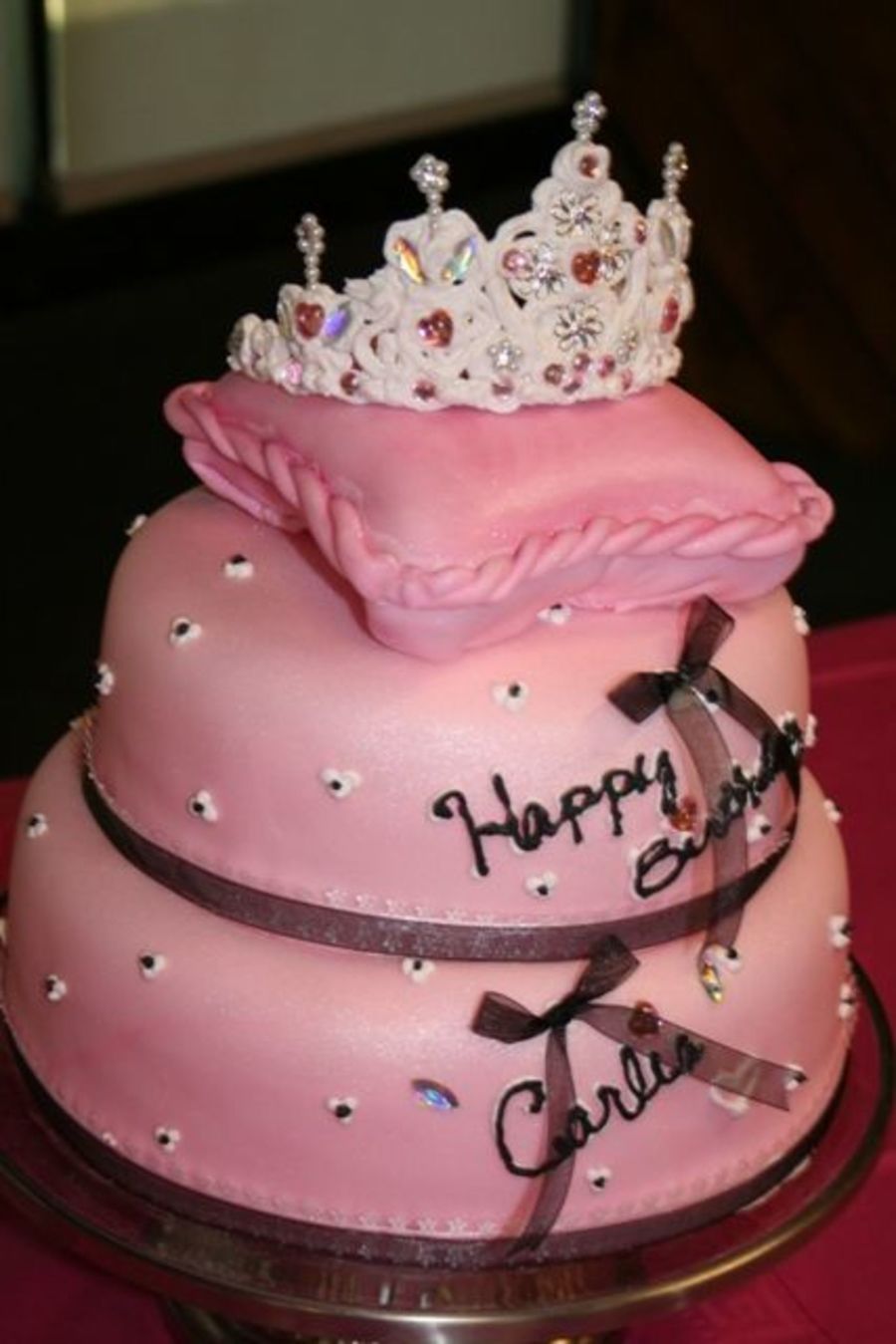 First Birthday Princess Cake - CakeCentral.com