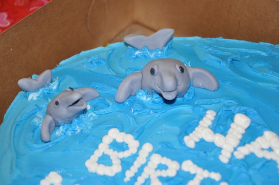 Dolphin Cake - CakeCentral.com