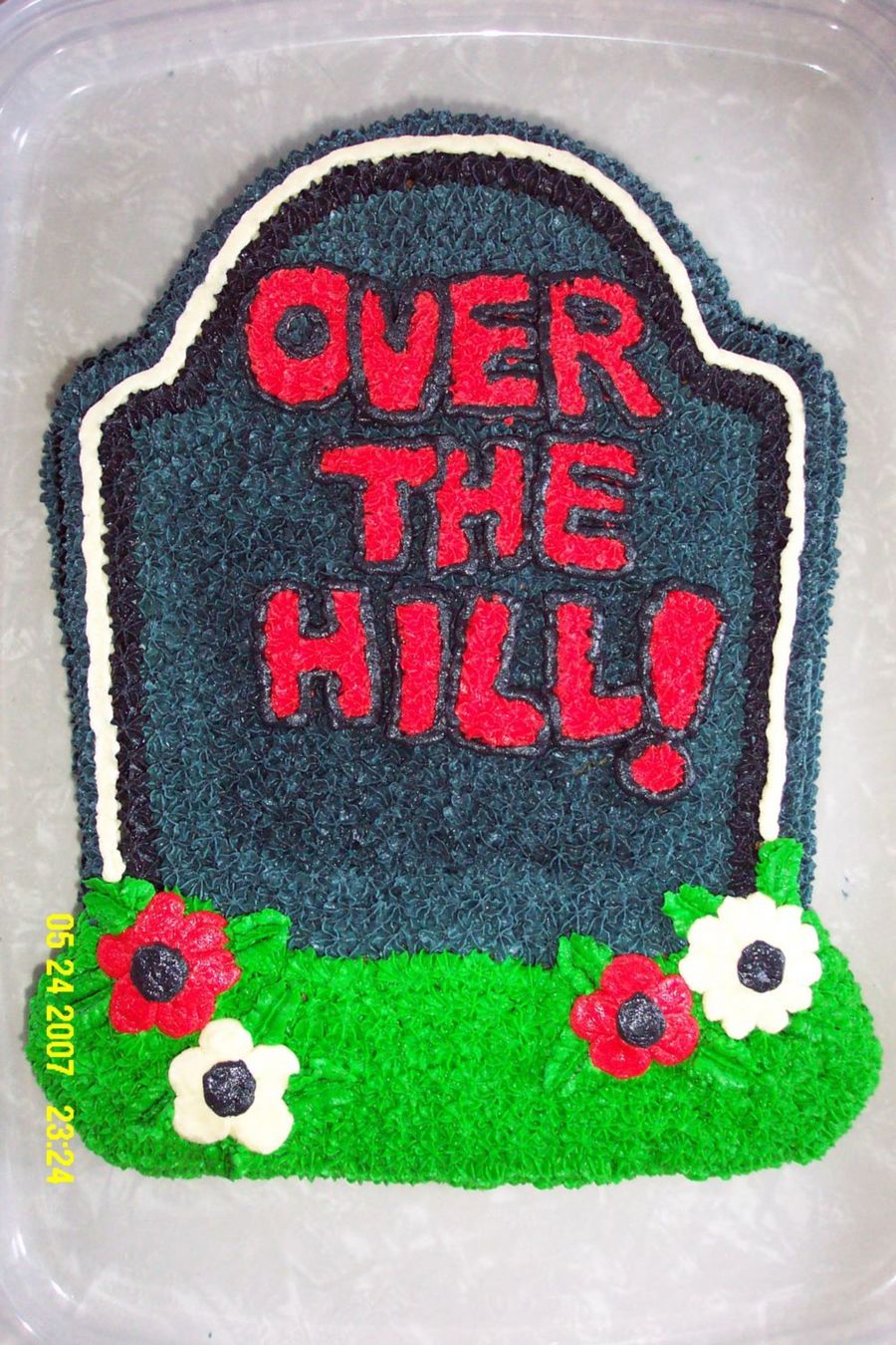 Tombstone Cake - CakeCentral.com