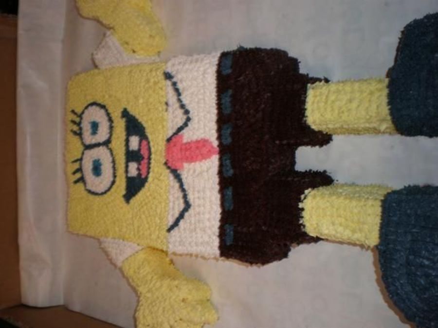 3 Foot Tall Spongebob - CakeCentral.com