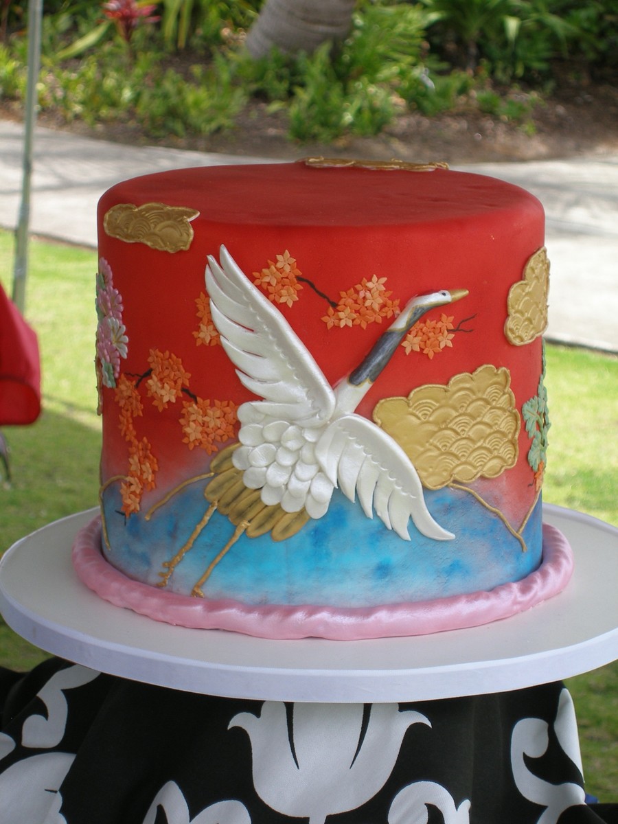 Kimono Cake - CakeCentral.com