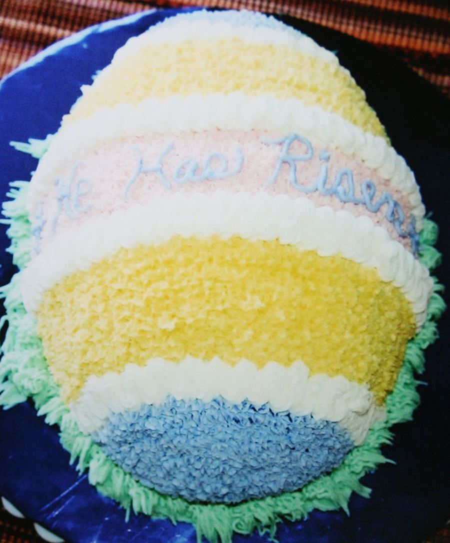 Easter Egg Cake - CakeCentral.com
