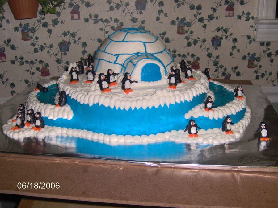 Igloo Cake - CakeCentral.com