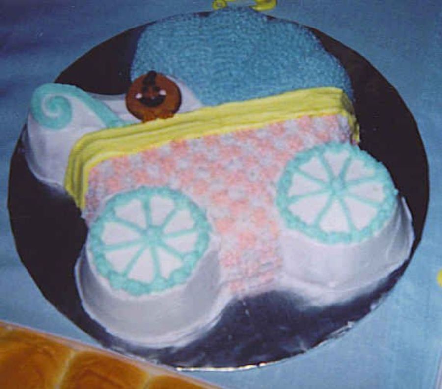 Baby Buggy Cake - CakeCentral.com